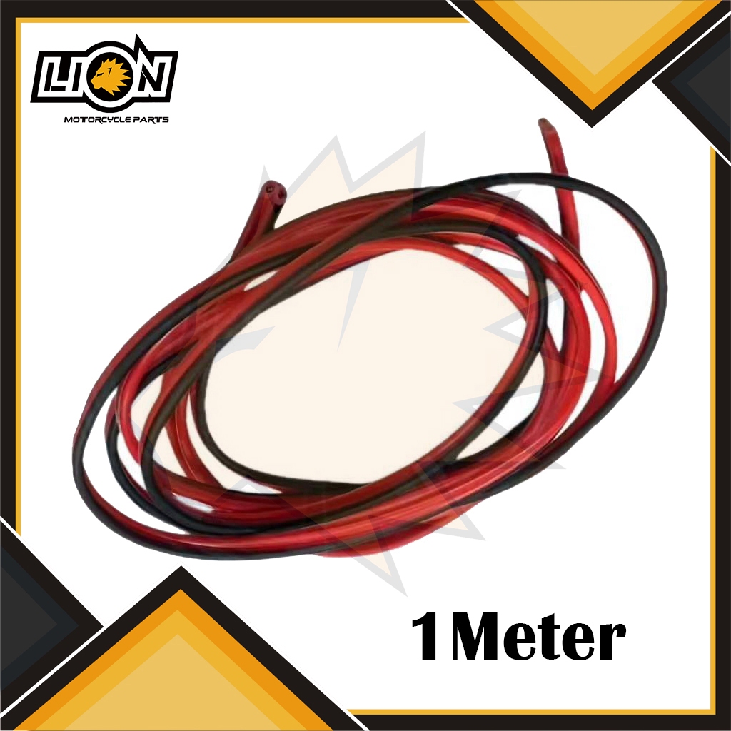 LION Motorcycle Speak Double Cable Wire Size Gauge 22 Barely 1Meter ...