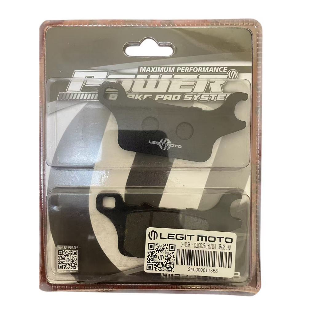 DAVIDSY LEGIT MOTO BRAKE PAD FOR CLICK125/150/160 MOTORCYCLES | Shopee ...
