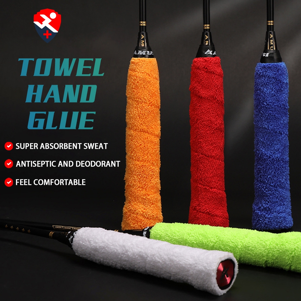 Badminton Racket Non-Slip Anti-Sweat Grip Strap Anti-Slip Towel Grip ...