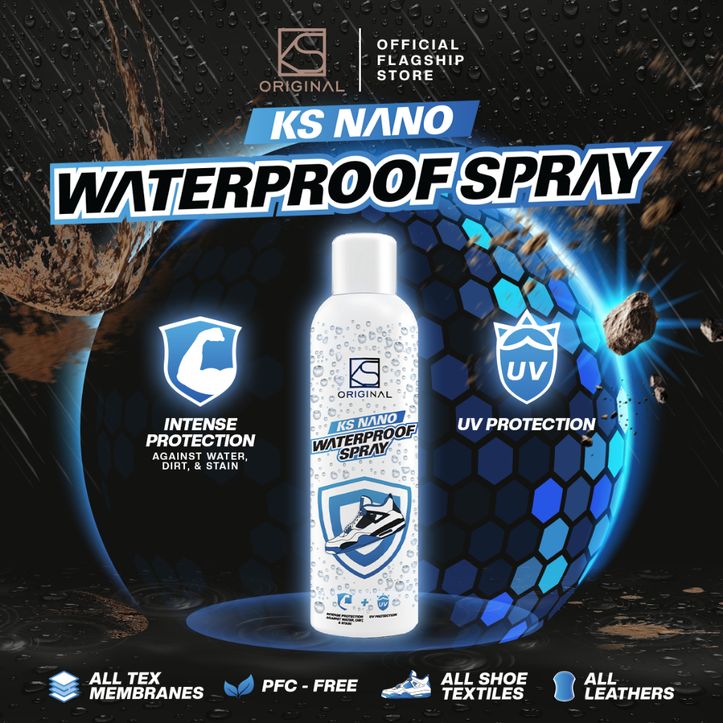 KS NANO WaterProof Spray Long-Lasting Protection Invisible Water ...
