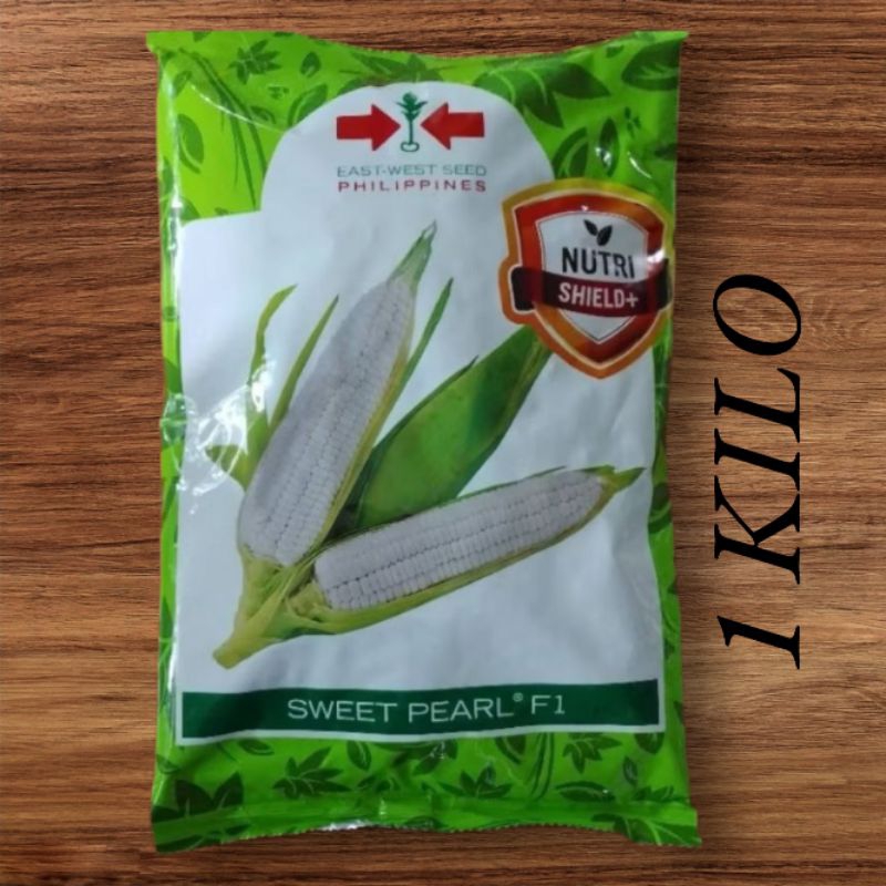 SWEET PEARL F1 HYBRID WAXY CORN SEEDS (1 KILO )EAST WEST SEEDS | Shopee ...