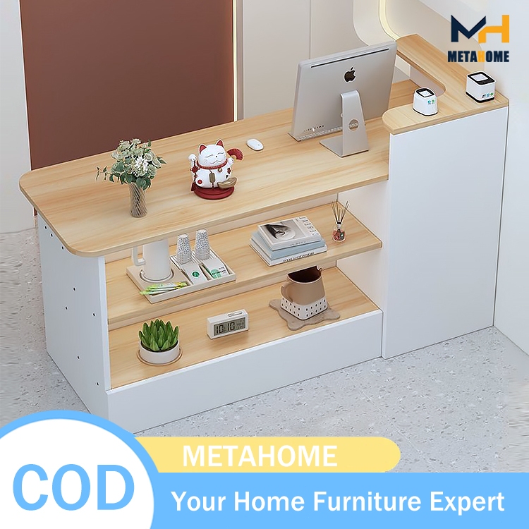 MH. Cashier counter Modern bar counter Front desk Arc counter Store ...