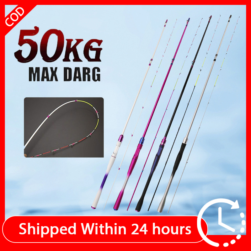 【COD】Fishing Rod 1.8/2.1M UL Spinning Lightweight Fishing Rod Quality ...