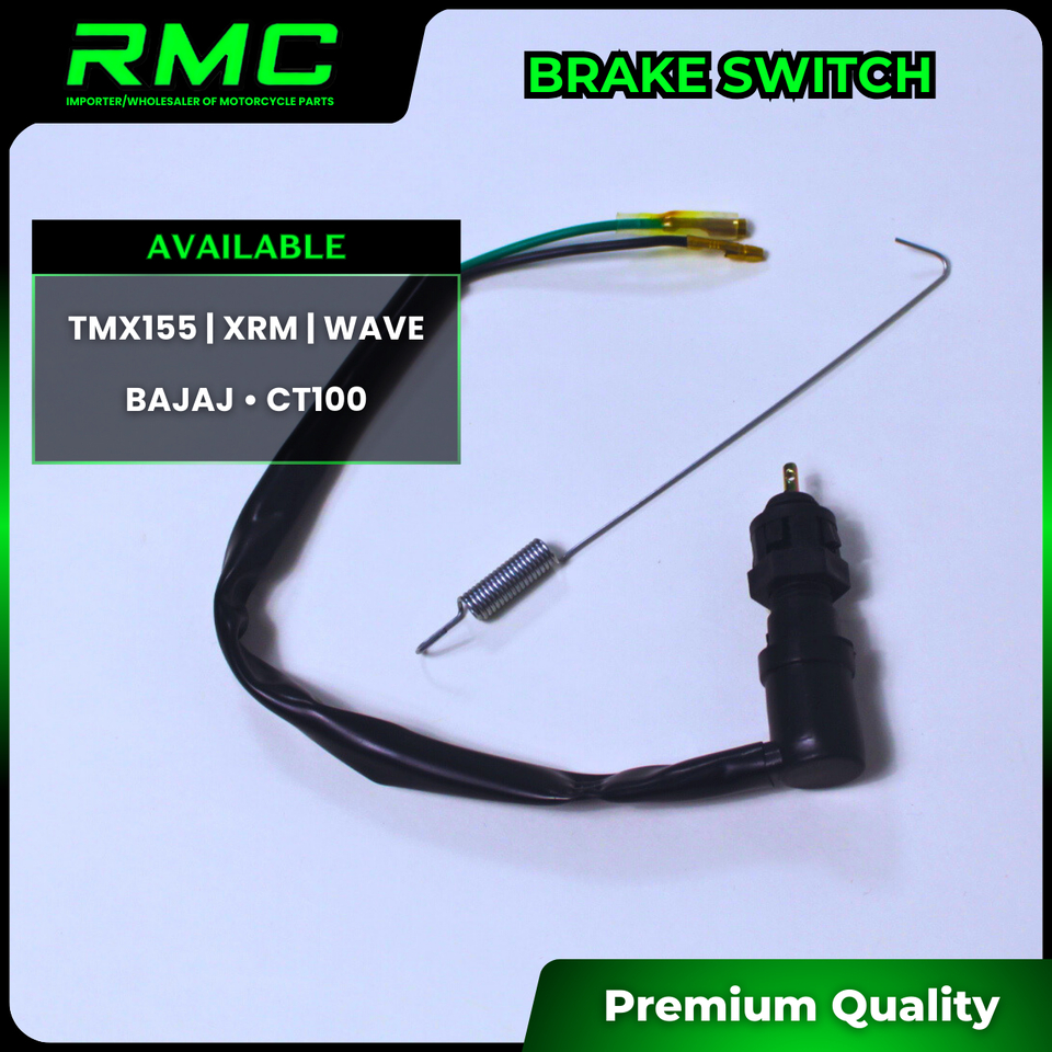 RMC MOTORCYCLE BRAKE SWITCH TMX155/BAJAJ | Shopee Philippines