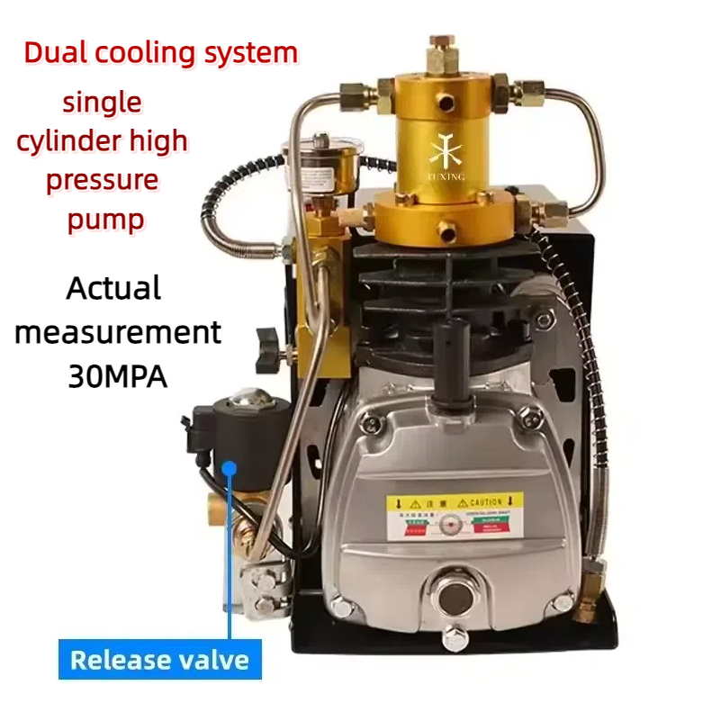 TUXING PCP Air Compressor 4500Psi 300Bar 30Mpa Adjustable Pressure High ...