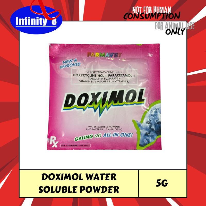 FARMAVET DOXIMOL WATER SOLUBLE POWDER 5G/SACHET | Shopee Philippines
