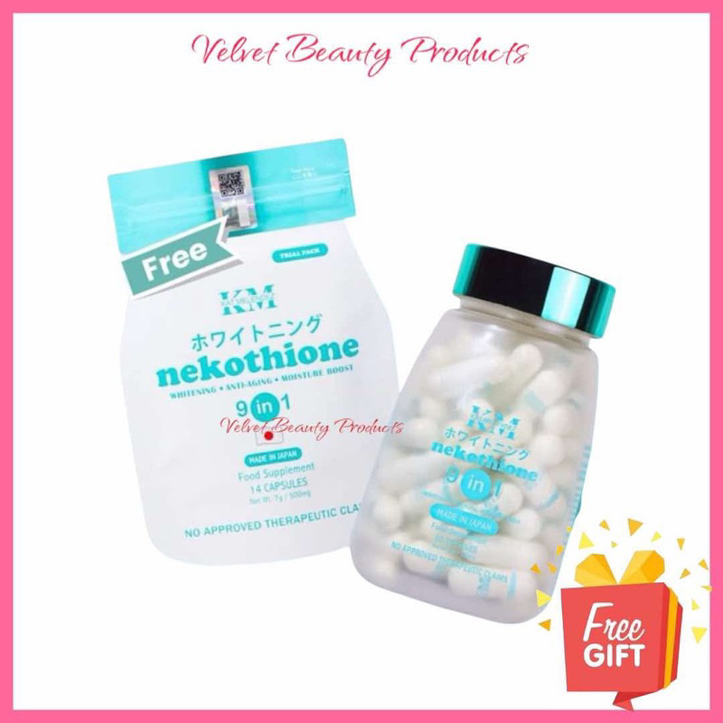 Nekothione 14 Capsule trial Pack | Bottle 60caps | Shopee Philippines