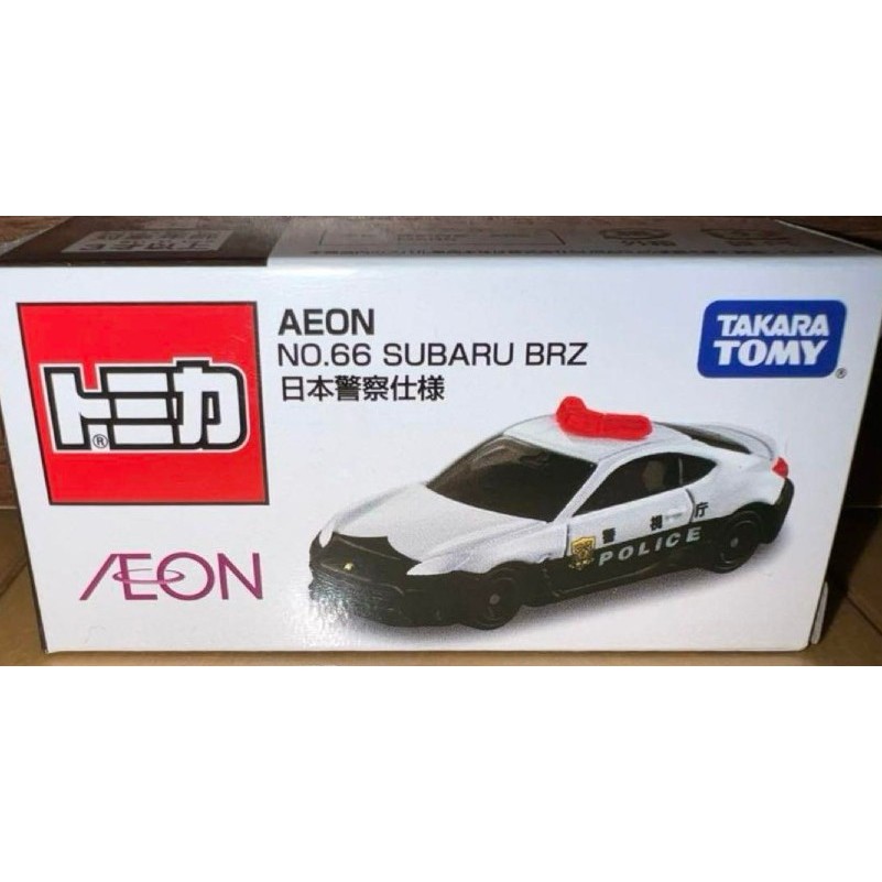 Tomica Aeon No.66 SUBARU BRZ Limited Japan Police Custom Model TAKARA ...