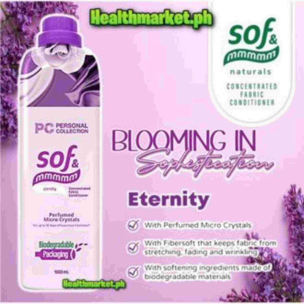 PERSONAL COLLECTION NEW SOF MMM CONCENTRATED FABRIC CONDITIONER ...