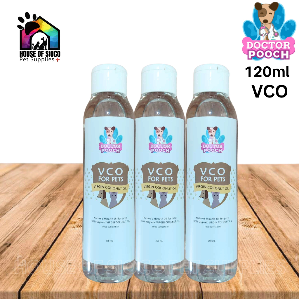 Doctor Pooch VCO (Virgin Coconut Oil) For Pets 60-250ml | Shopee ...