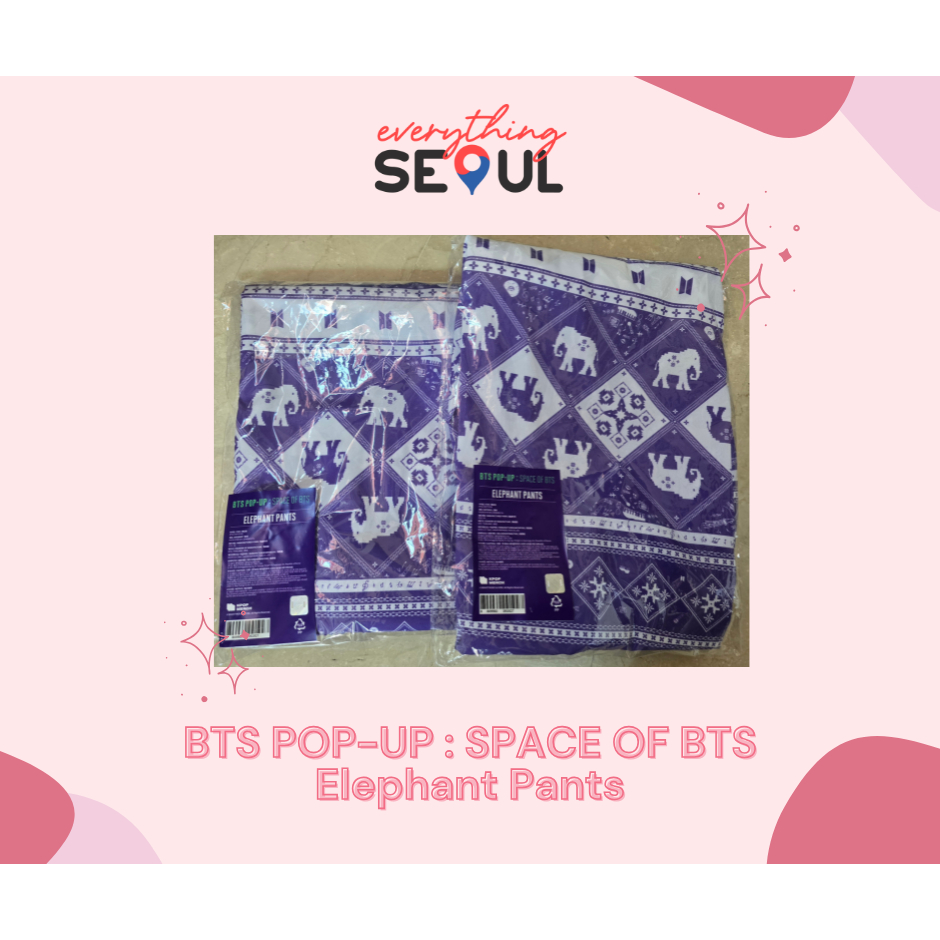 BTS POP-UP : SPACE OF BTS Elephant Pants | Shopee Philippines
