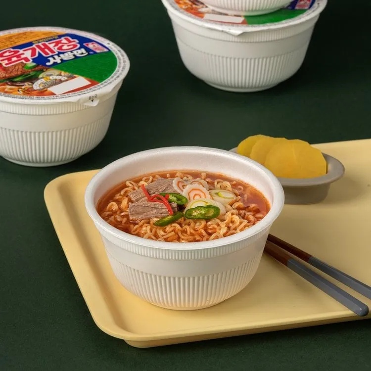 NONGSHIM Shin Ramen - Small Cup - Yukgaejang/Champong/Tempura Udon/Soon ...