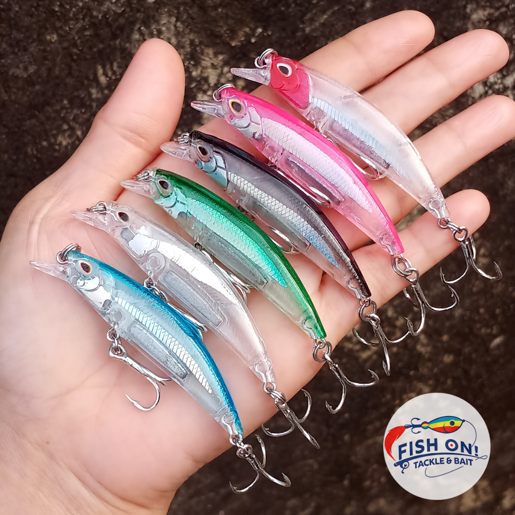 6.5cm/7g 🇵🇭 BUDGET LUTAC Bolinao Series Sinking Fishing Lures Upgraded ...