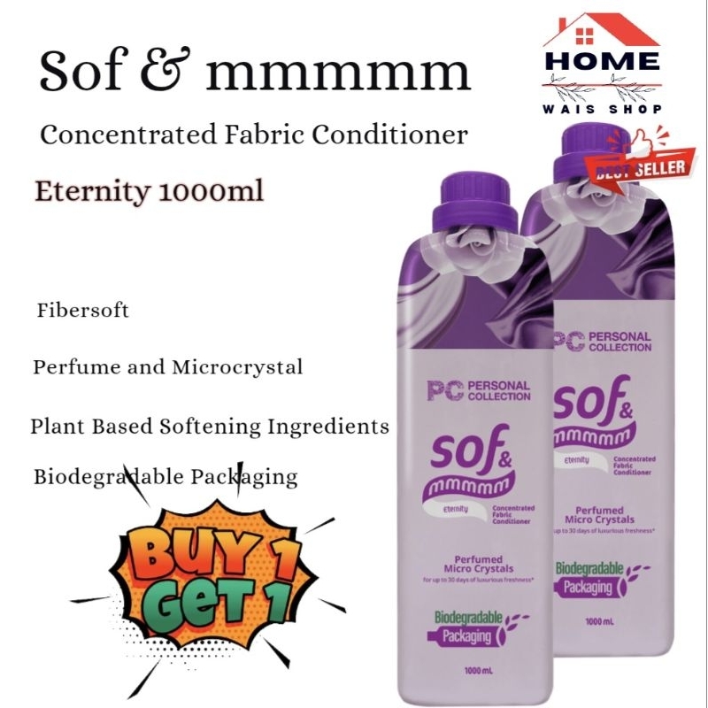 SOF & MMM ETERNITY FABRIC CONDITIONER BUY 1 TAKE 1 | Shopee Philippines