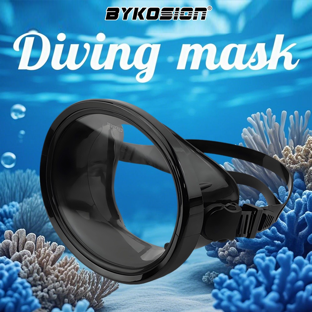 Professional Scuba Diving Mask 180 Degree Wide View HD Fisherman ...