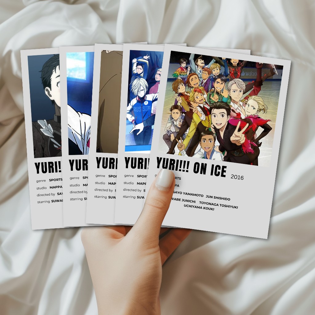 YURI!!! ON ICE ANIME POSTER (HIGH QUALITY PRINT) WALL ART DECOR, ART ...