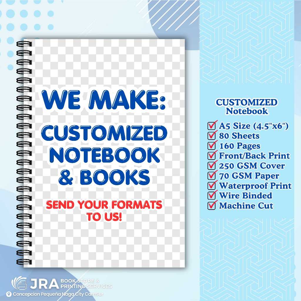 Create Your Own Notebook – Custom Planners, Logs, Trackers & More – We ...