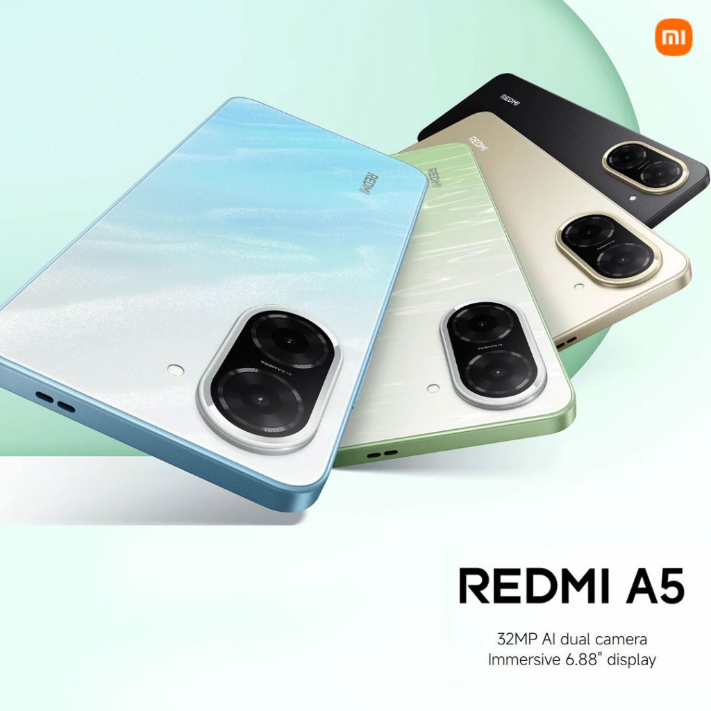 Xiaomi Redmi A5 | 4GB+128GB |32MP AI dual camera | Immersive 6.88 ...
