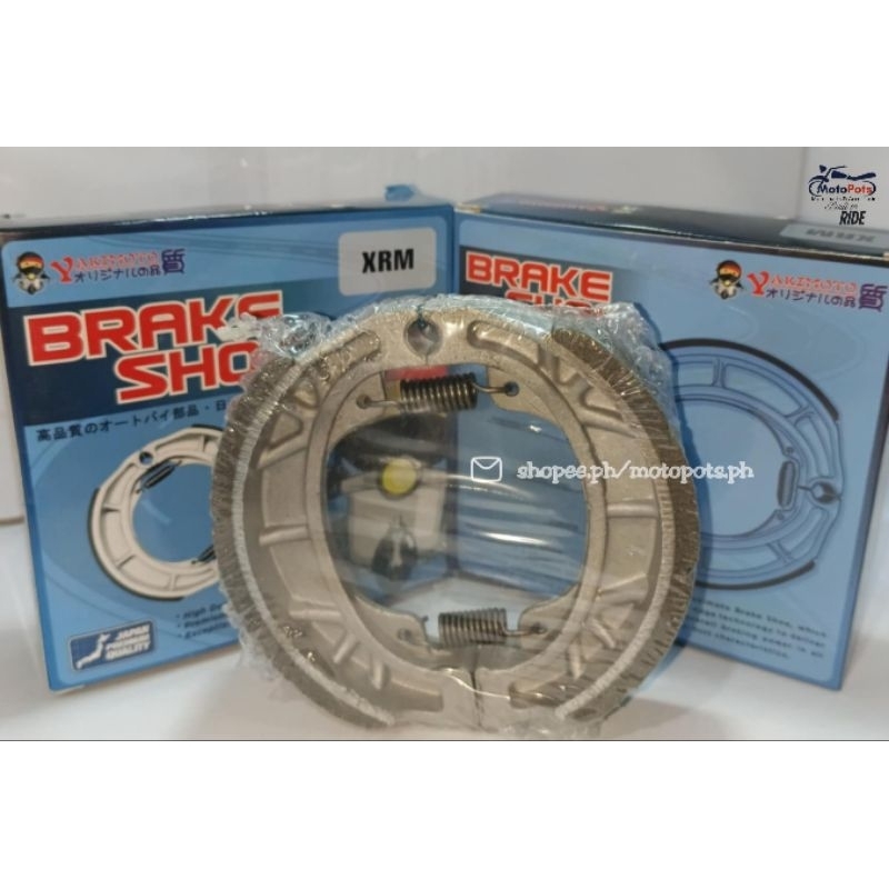 YAKIMOTO (MADE IN JAPAN) BRAKE SHOE_(XRM) | Shopee Philippines