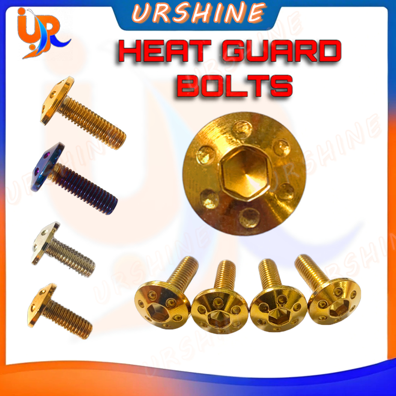 Motorcycle Screws Alloy Heng Body Bolt Flower Type/ Mushroom Type M5 ...