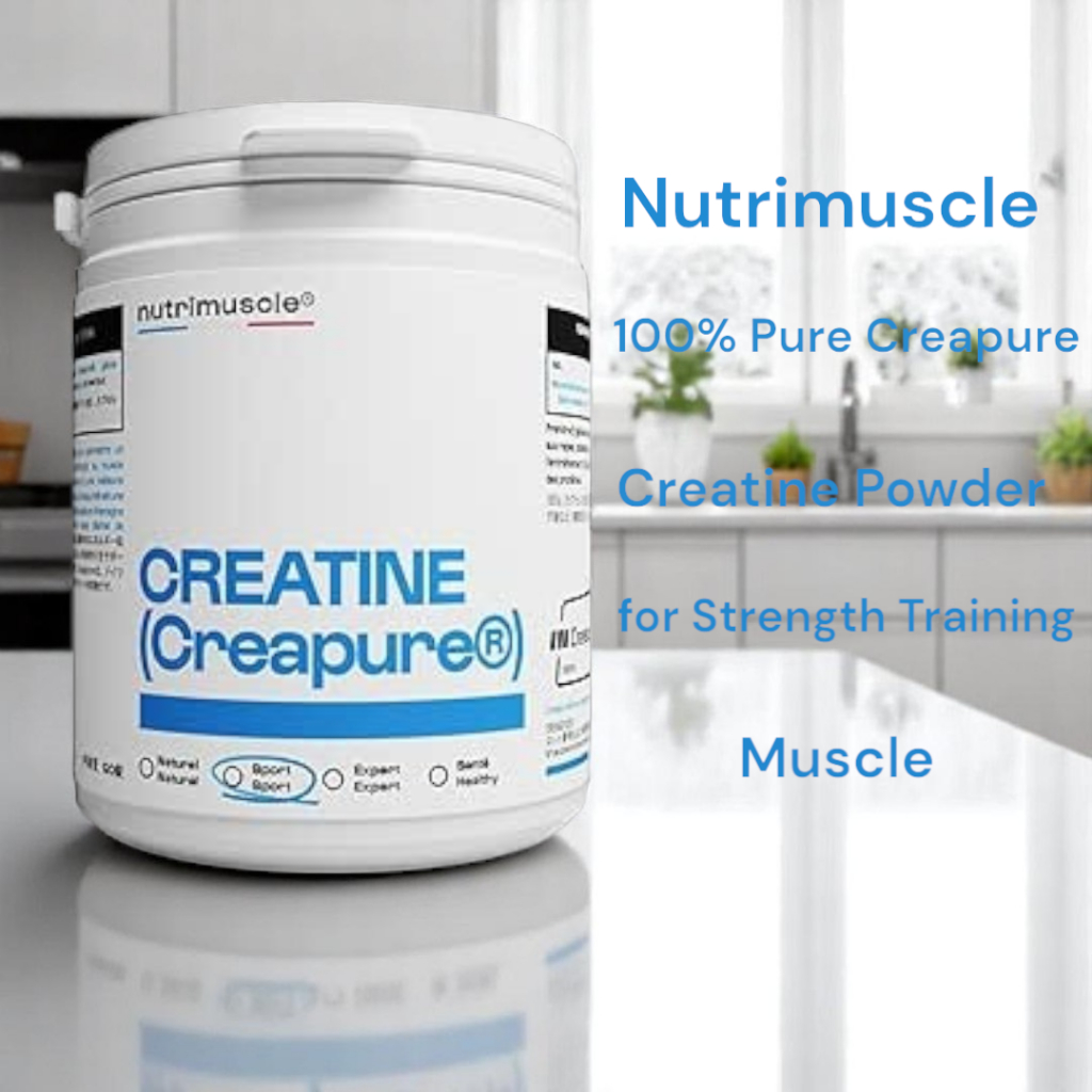Nutrimuscle 100% Pure Creapure Creatine Powder for Strength Training ...