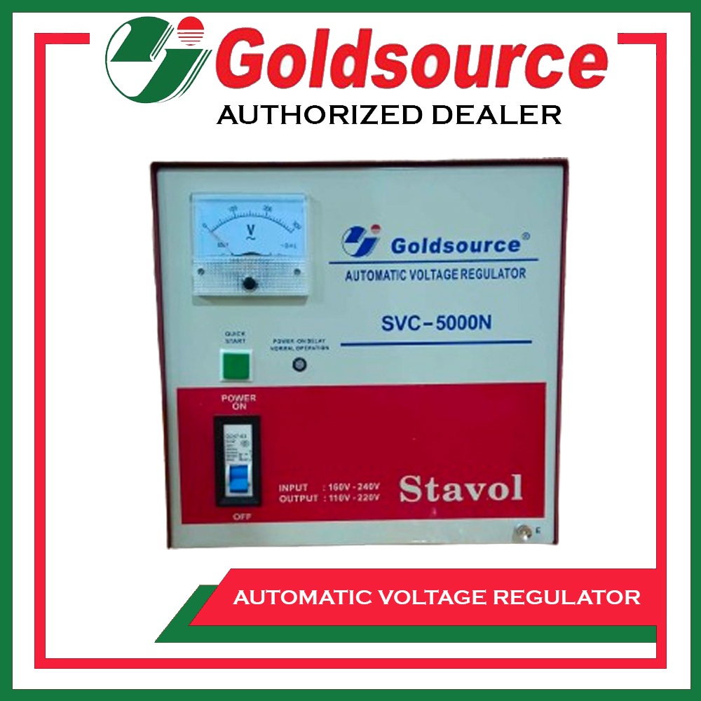 [PRONIC ASIA] Goldsource Automatic Voltage Regulator 5000 watts AVR ...