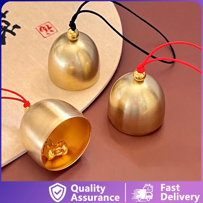 Copper bell, metal doorbell, anti-theft doorbell, wind chime pendant ...