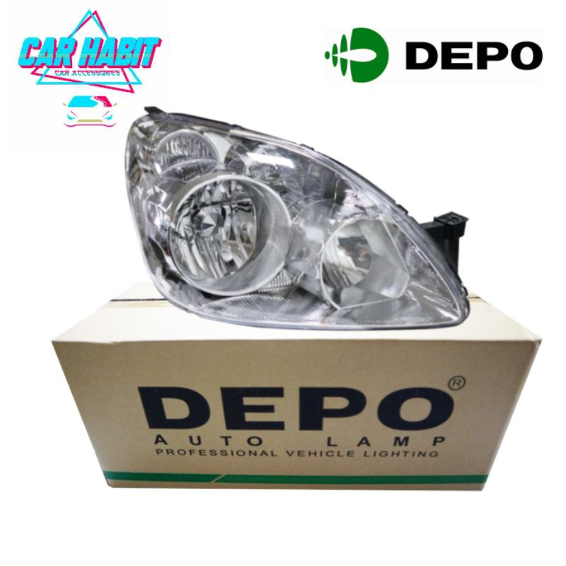 Honda Crv Depo Head Light Head Lamp 2005 2006 (Right Side) | Shopee ...