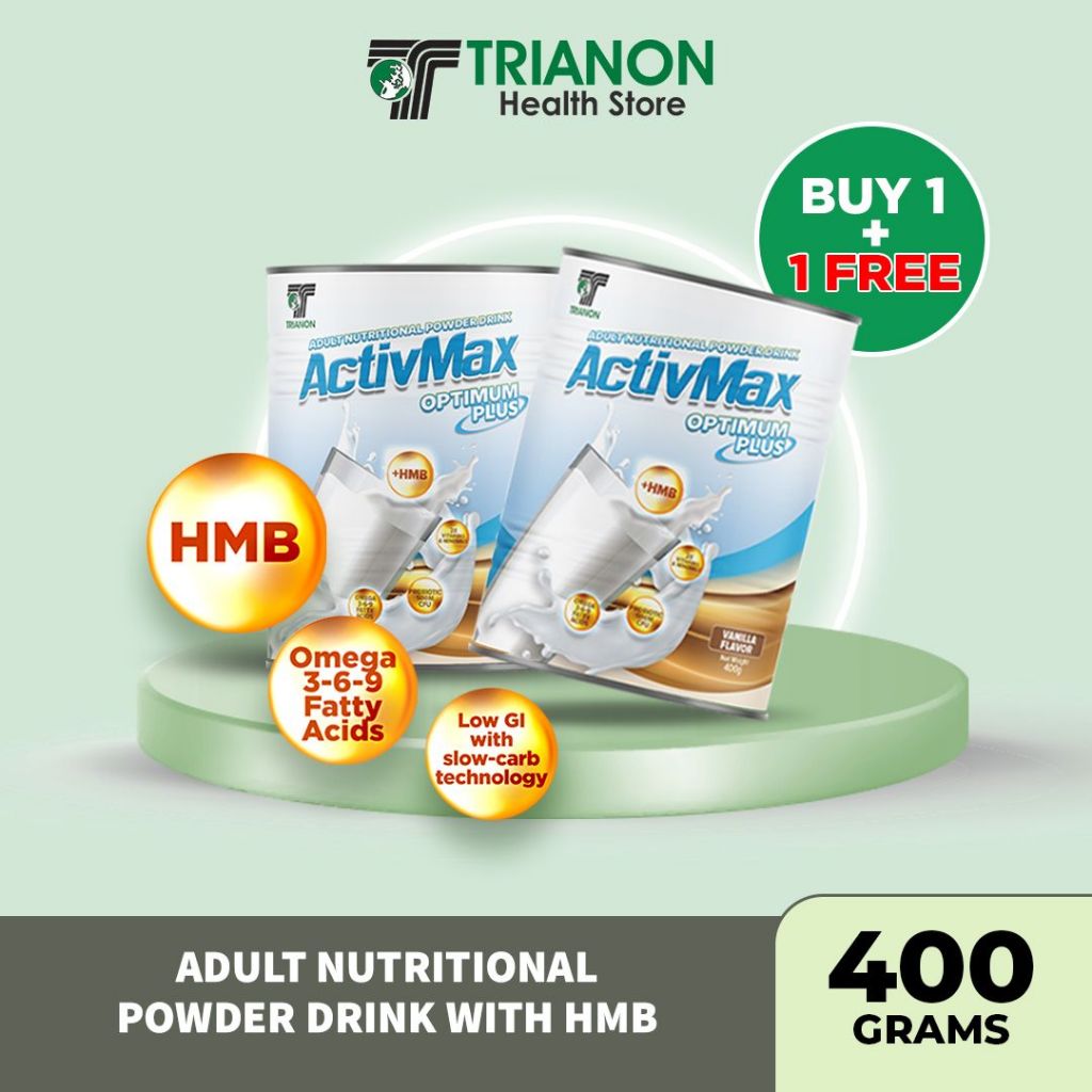 BUY 1 FREE 1 ActivMax Optimum Plus with HMB 28 vitamins and Minerals ...