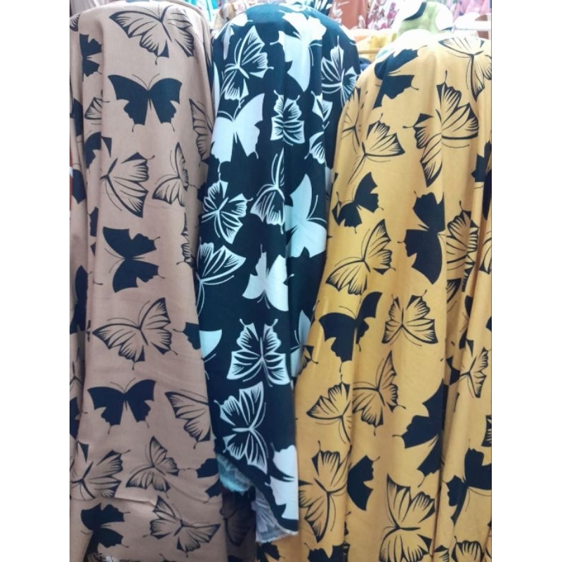 CHALLIS PRINTED Sokd per yard (54" width) | Shopee Philippines