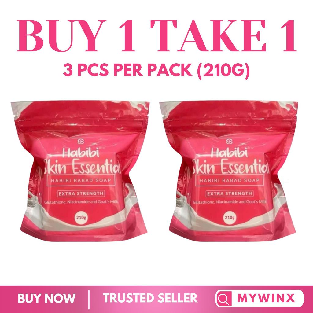 BUY 1 TAKE 1 HABIBI BABAD SOAP BY HABIBI SKIN ESSENTIALS 210G | Shopee ...