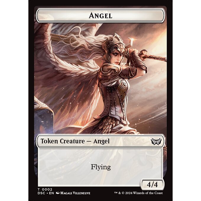 MTG Singles: Angel // Treasure Double-Sided Token - Commander ...