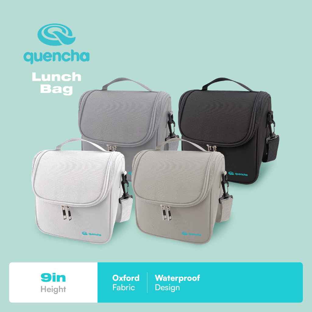 Quencha Insulated Lunch Bag for Adult – Durable, Waterproof, 8.4×5.7×9 ...