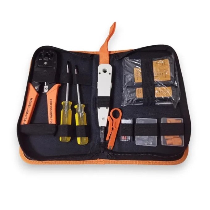 10 in 1 POSO Network Cable Tester Toolkit Network Cable Repair ...