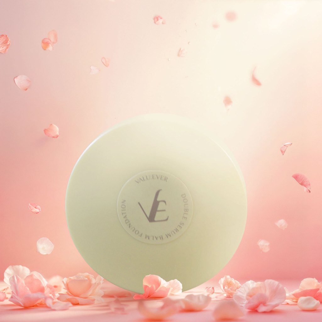VALU:EVER Double Serum Balm Foundation SPF 50+ PA+++ 25kg | Shopee ...