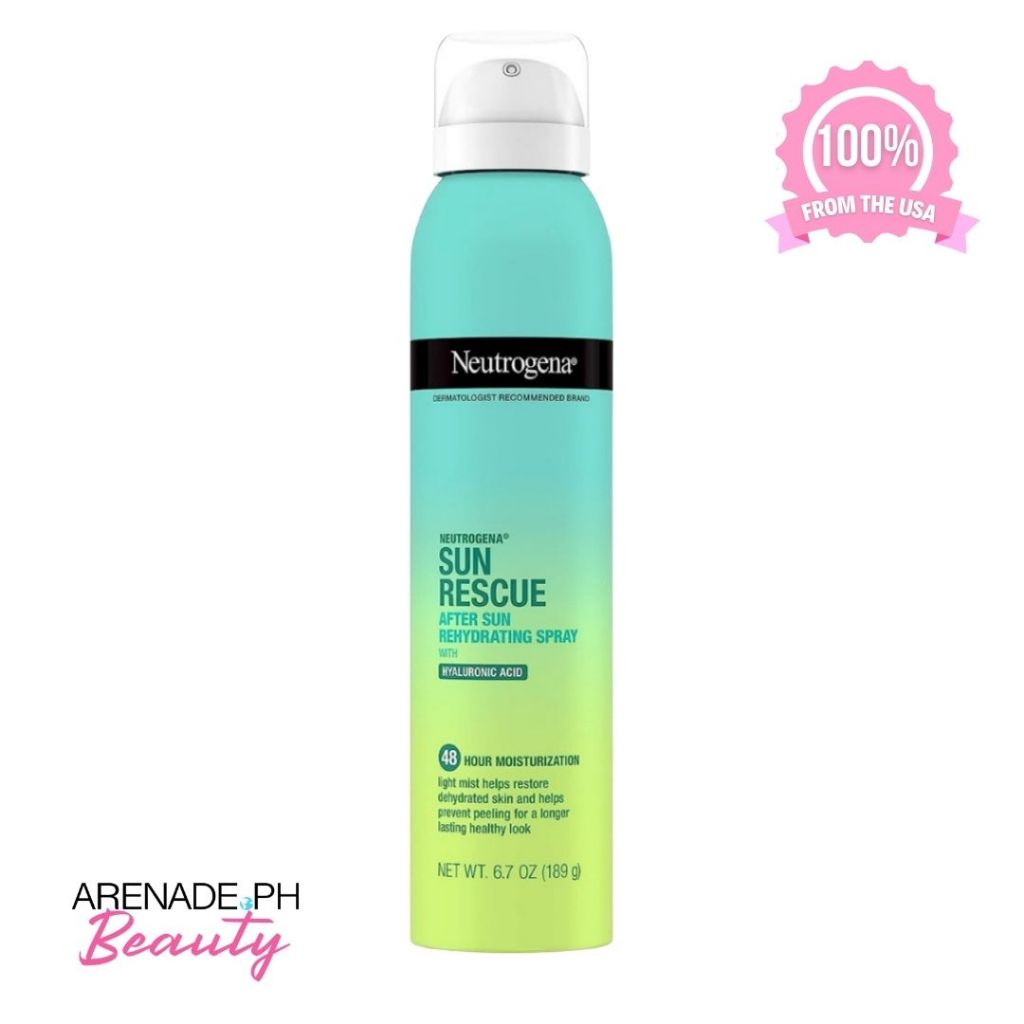 Neutrogena Sun Rescue After Sun Rehydrating Spray with Hyaluronic Acid ...