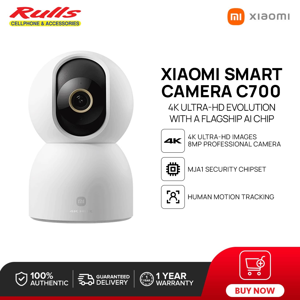 Xiaomi Smart Camera C700 | 4K Ultra-HD Images | Human Motion Tracking ...
