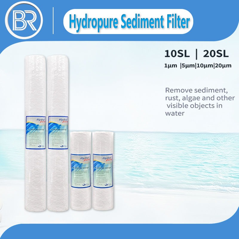 Hydropure Sediment Filter 10"SL/20" SL 1 Micron/5 Micron/ 10 Micron/20 ...