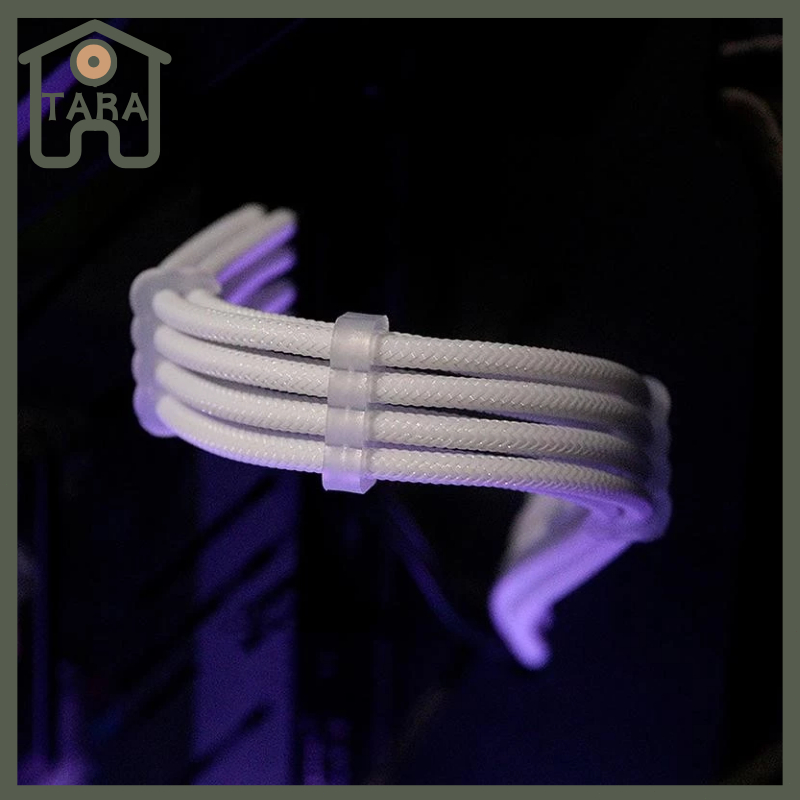 PSU Extension Cable Kit 24Pin With 2 cable management combs Computer ...