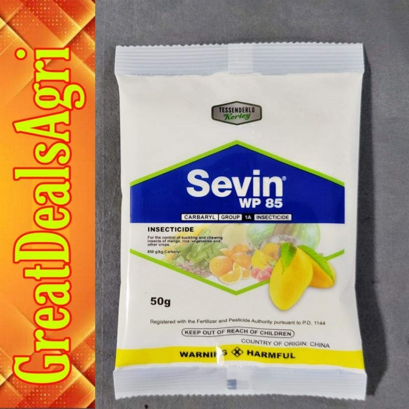 SEVIN WP 85 (50 GRAM PACK) WETTABLE POWDER INSECTICIDE | Shopee Philippines