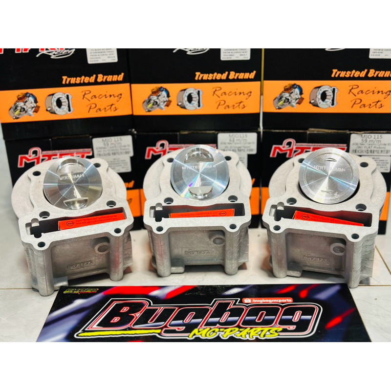 MTRT Cylinder Block (Ceramic/Chromebore) for Mio Sporty (59MM/63MM ...