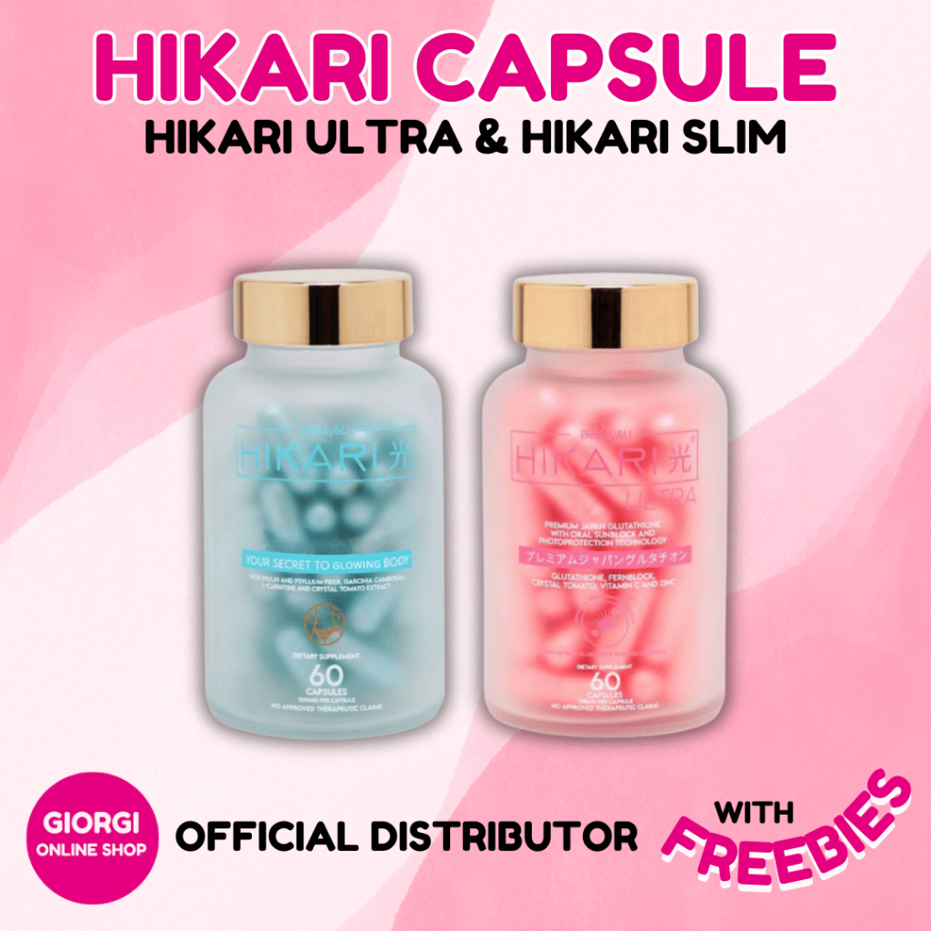 HIKARI ULTRA & HIKARI SLIM | Whitening & Slimming Capsule by Beauty&U ...