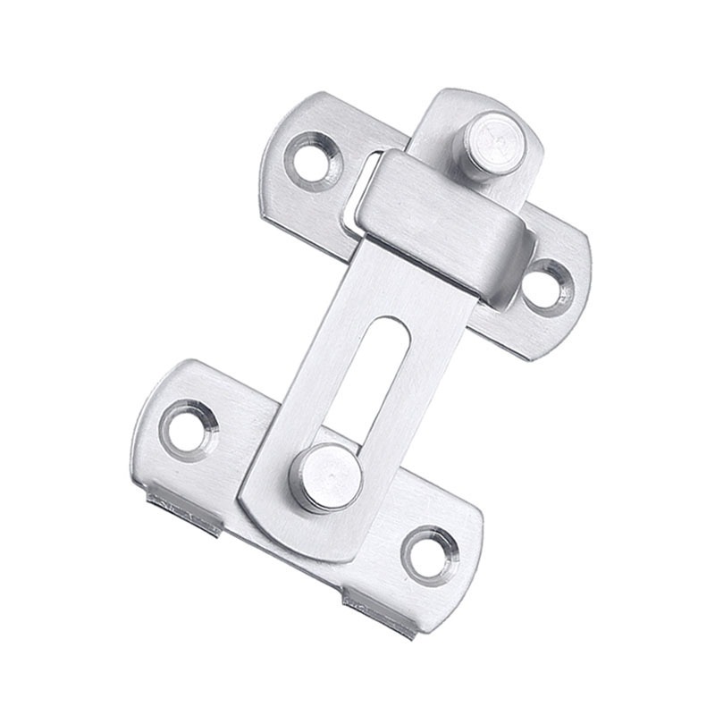 Sliding Lock Security Safety Door Hasp Latch Lock Stainless Steel ...
