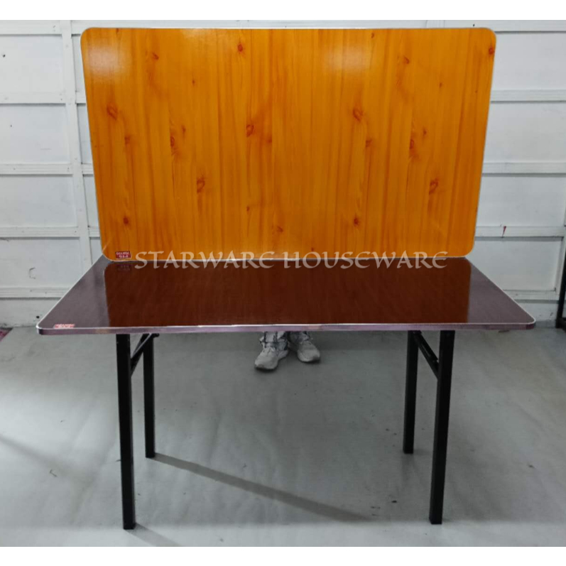 Foldable Table/ Rectangular Table/ Family Dining Table/ Modern Simple ...