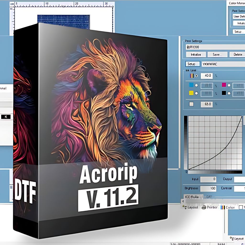 ACRORIP V11.2 supports DTG, DTF and UV printers for Windows Lifetime ...
