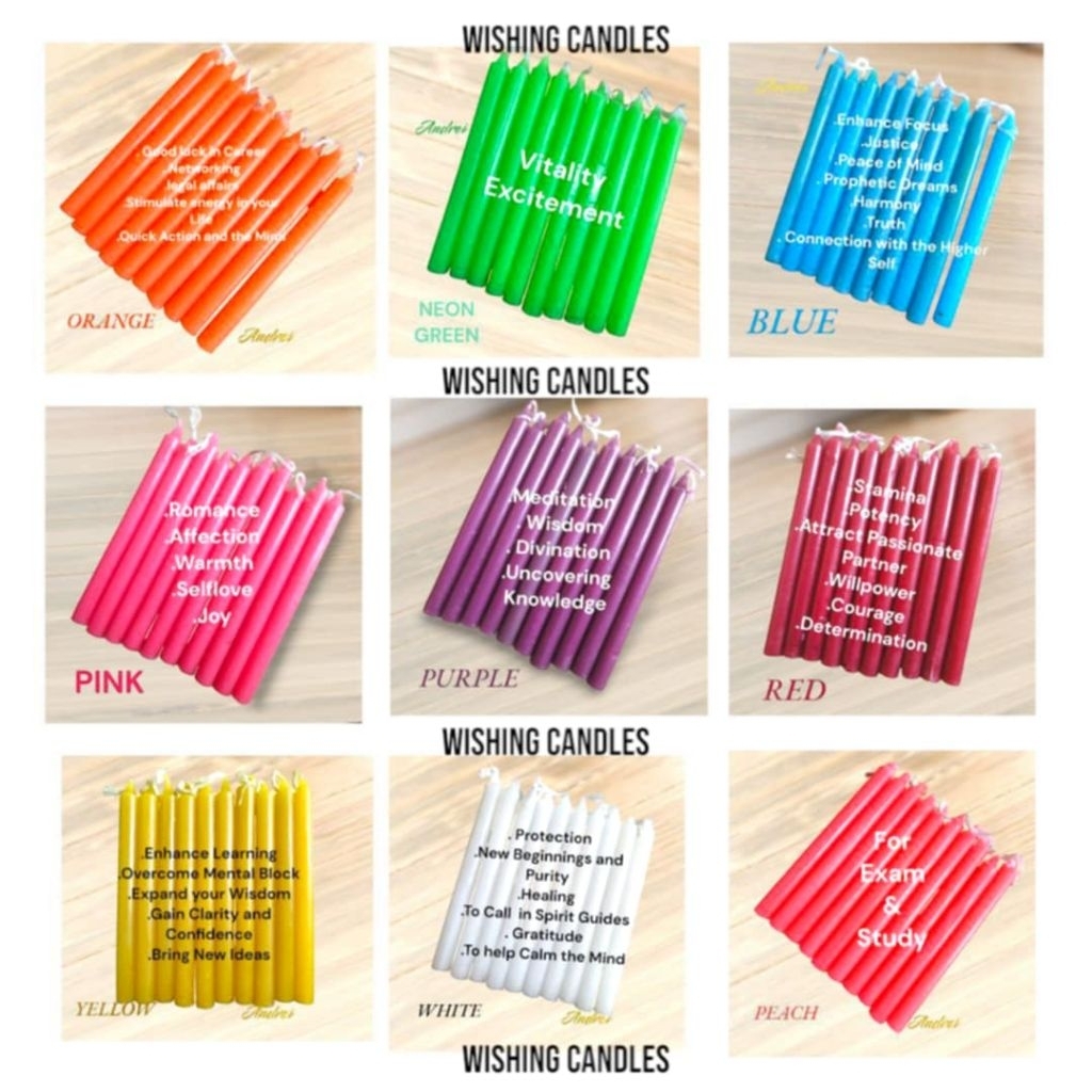 Ritual Candles E3 for Abundance meditation Prosperity | Shopee Philippines