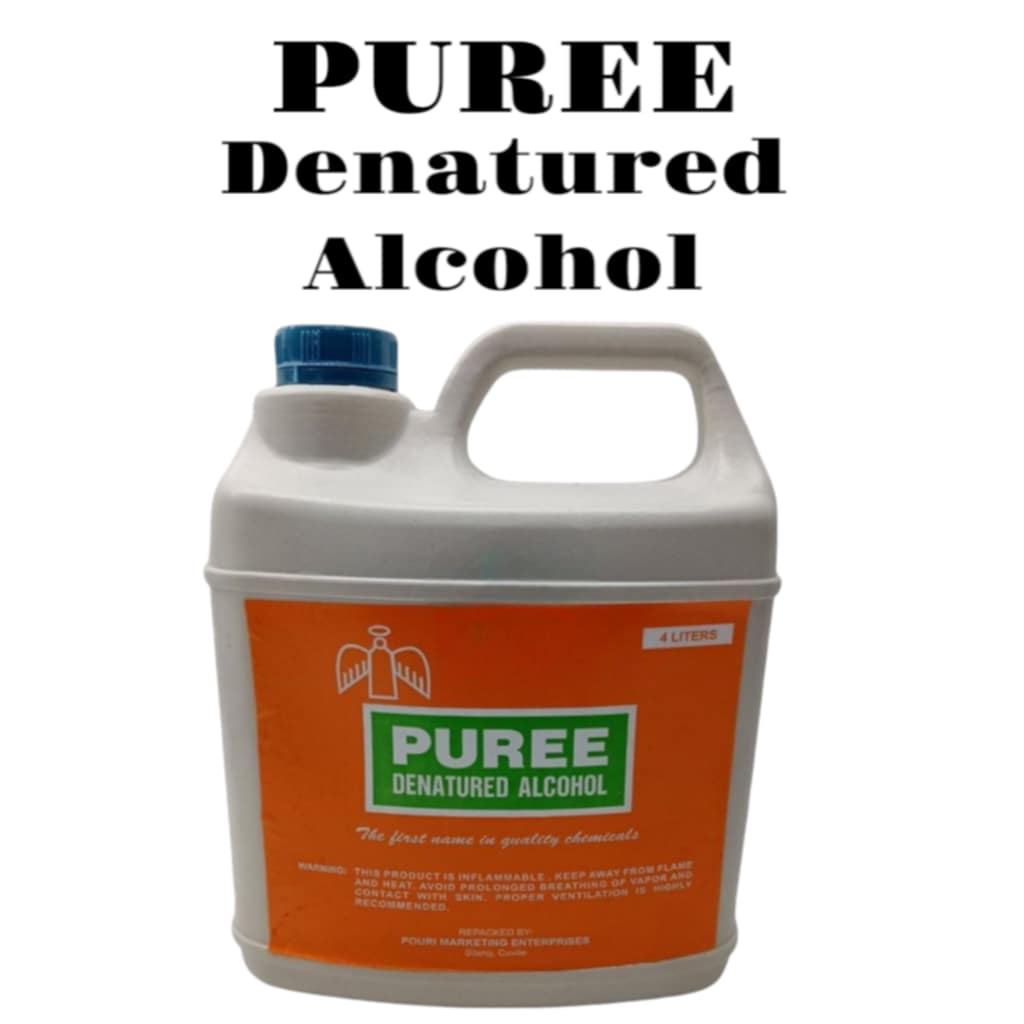 Puree Denatured Alcohol sold per 3 Liters | Shopee Philippines