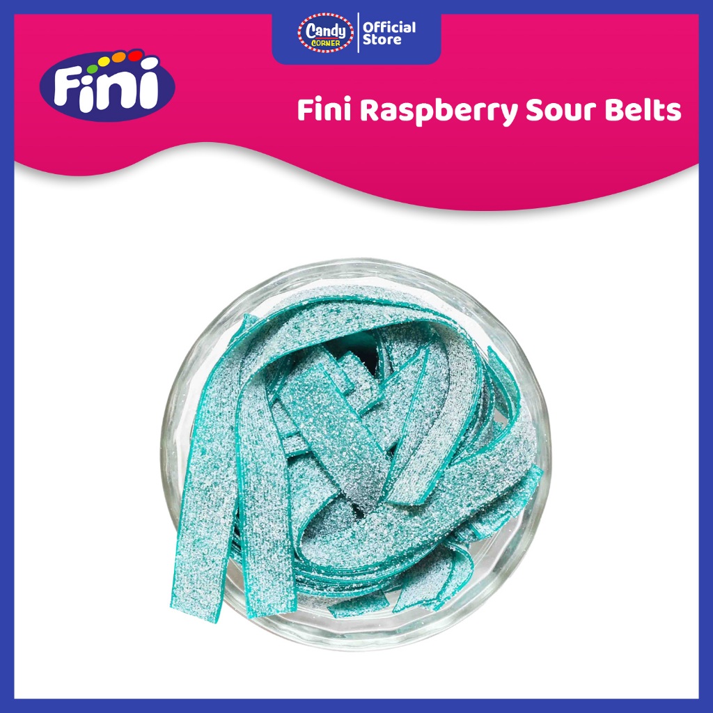 Fini Licorice Raspberry Sour Belts | Shopee Philippines