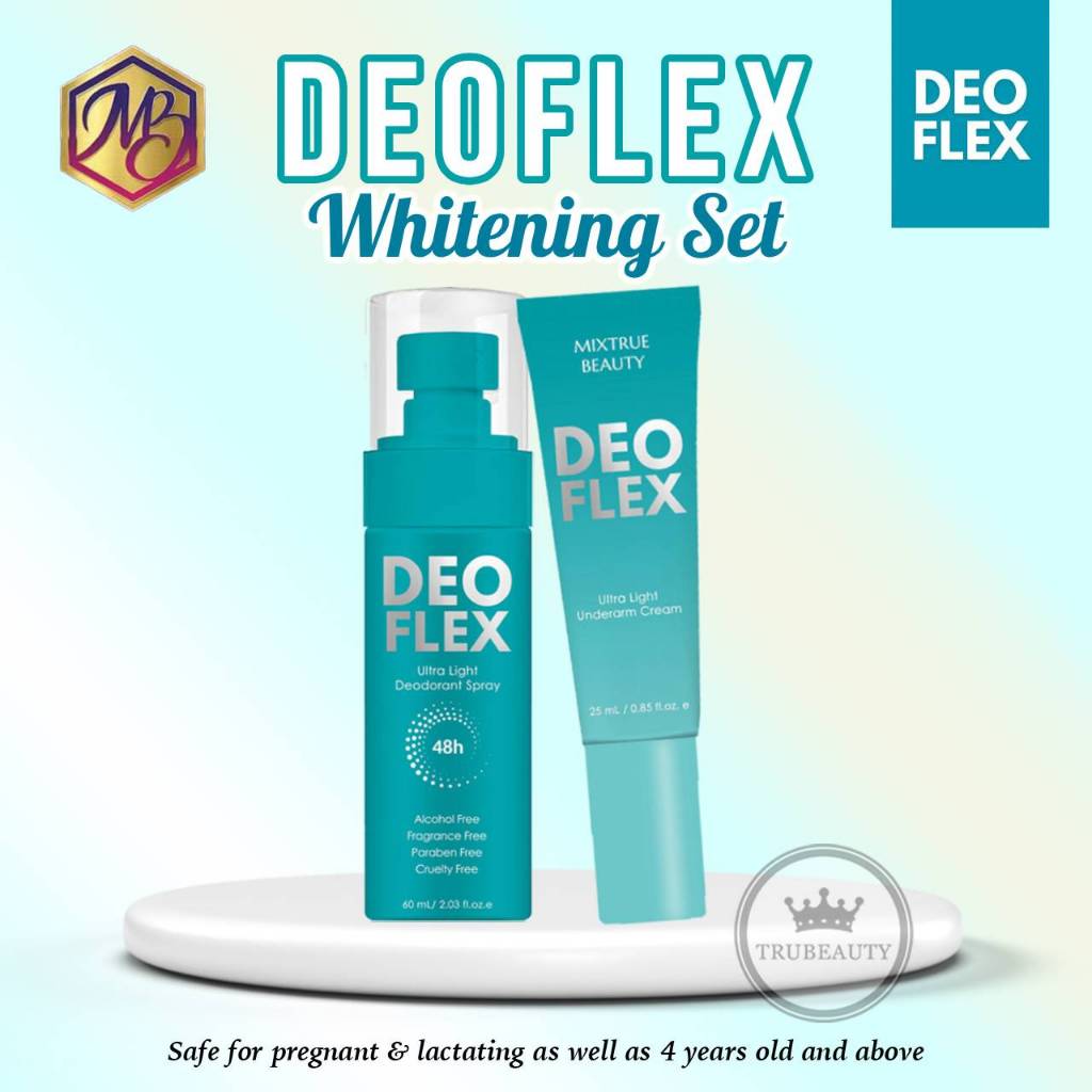 MIXTRUE BEAUTY Deoflex Advanced Underarm Whitening Duo Set (CREAM ...