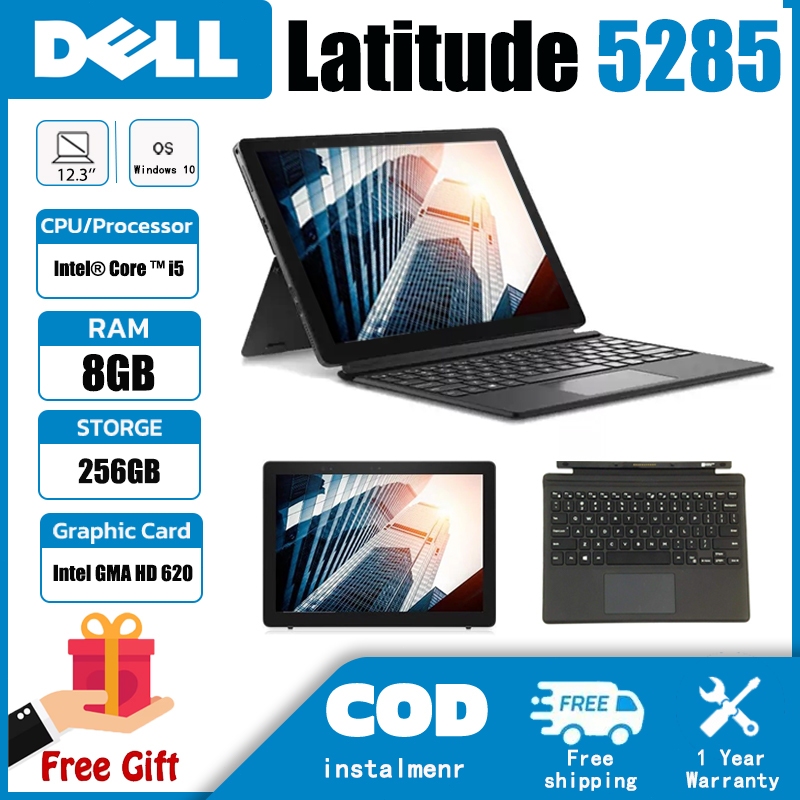 DELL Latitude 5285 Laptop 2 in 1 PC Intel Core i5 8G RAM 256G SSD ...